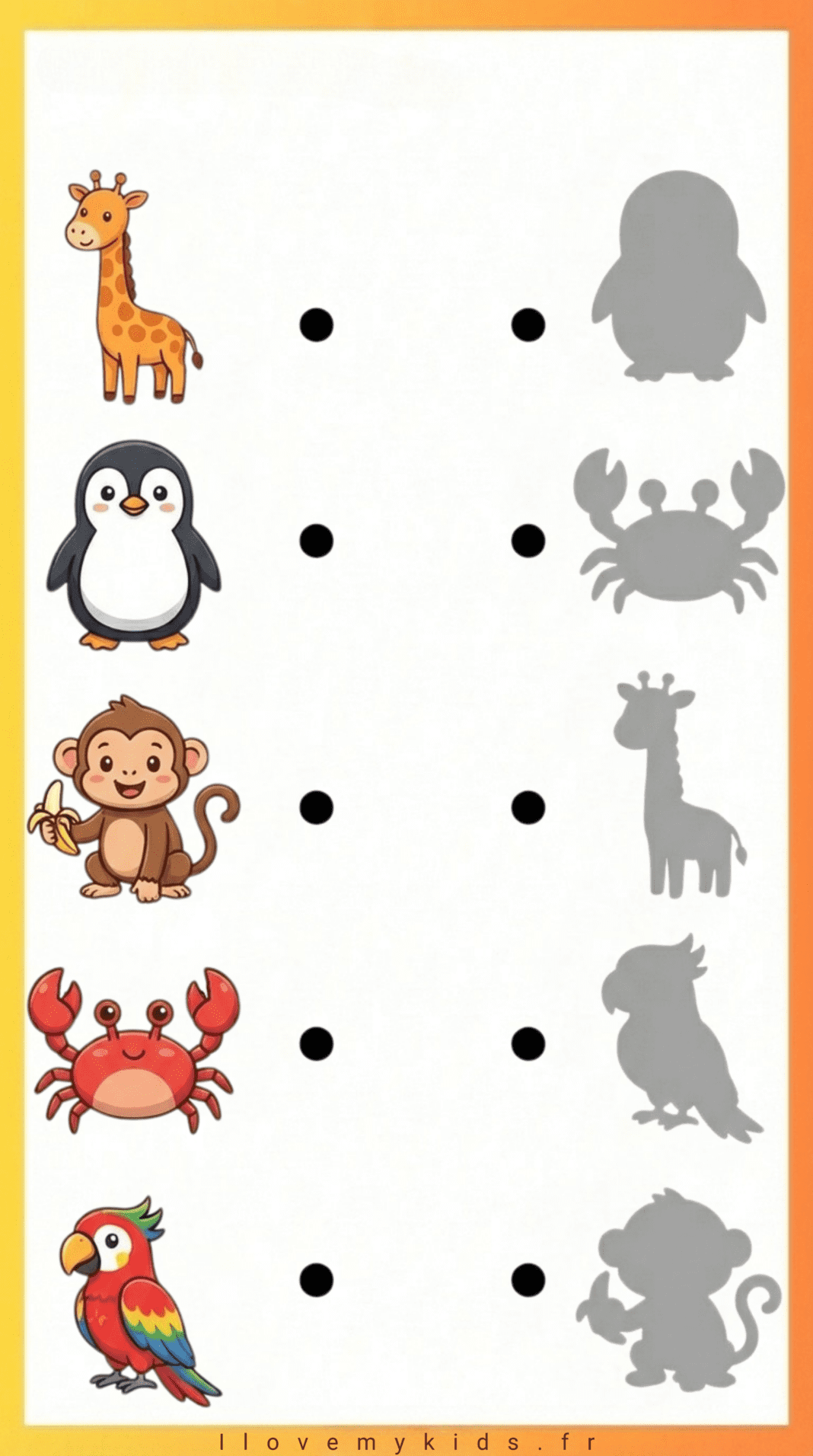 27 Free Printable Shadow Matching Worksheets to Boost Your Child's ...